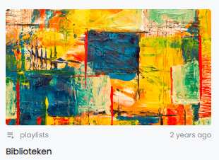 Playlists – Qbrick Support